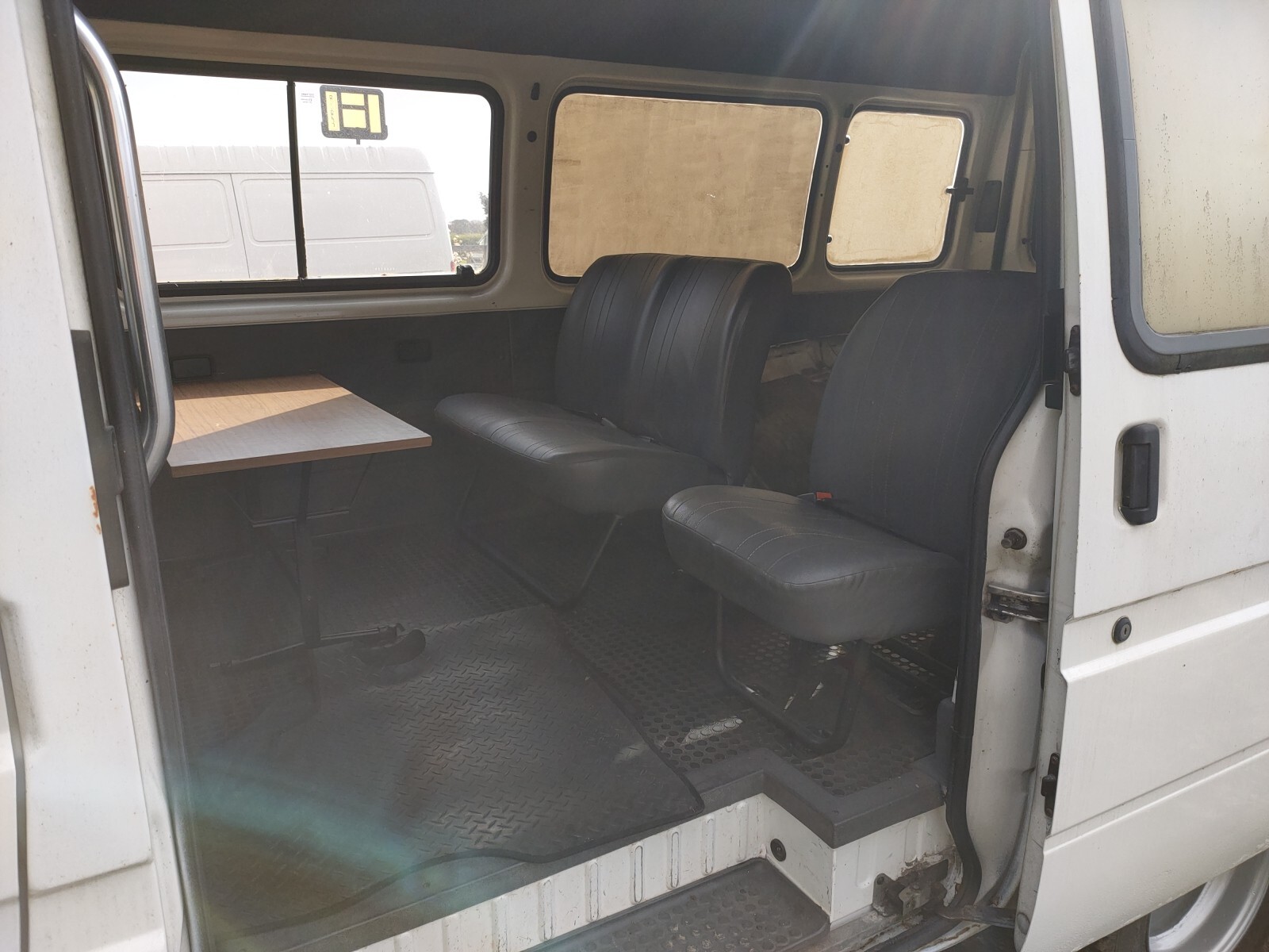FORD TRANSIT COUNTY 4X4 MK3 LWB MINIBUS CAMPER CONVERSION RARE 2L ...
