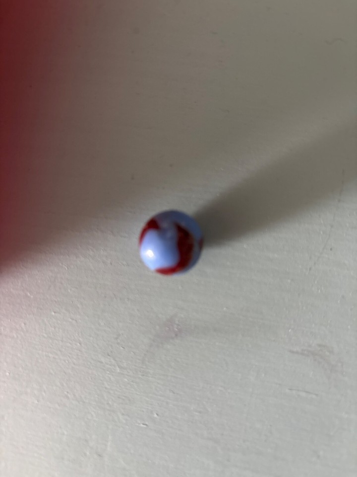 Rare Alley Agate Spiderman Marble Vintage Marbles “Looks like Spider-Man “ .64in | eBay