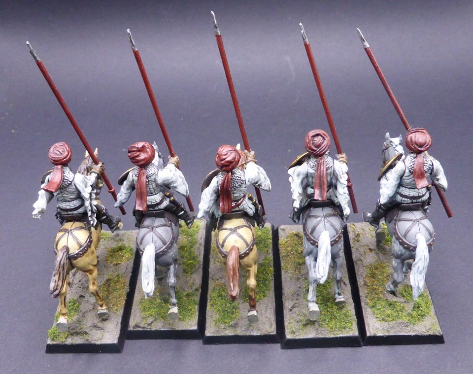 Middle Eastern Cavalry Medieval Perry Miniatures 28mm Painted | eBay