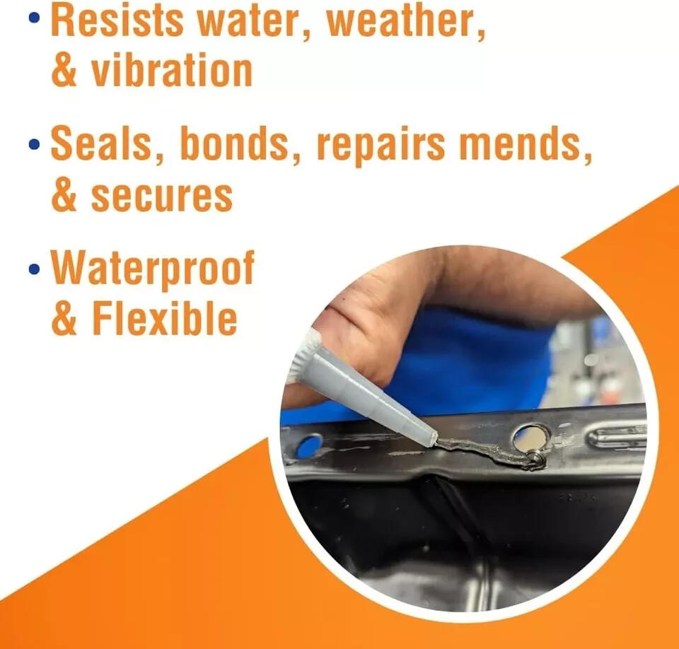 Permatex® Ultra Black® Maximum Oil Resistance RTV Silicone Gasket Maker ...