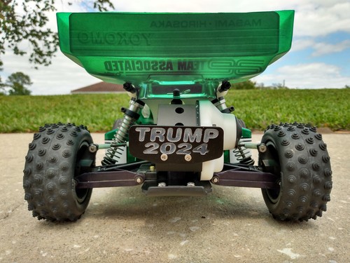 Team Associated Vintage RC10 Trump 2024 Rear Bumper (Black) | eBay