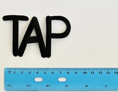 Tap Iron On Patch Applique Dance Dancing | eBay