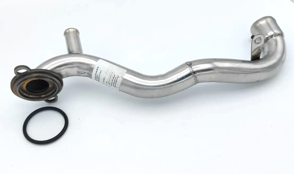 Coolant pipe 06A122481 compatible with Audi, Seat, Skoda, VW. Stainless ...