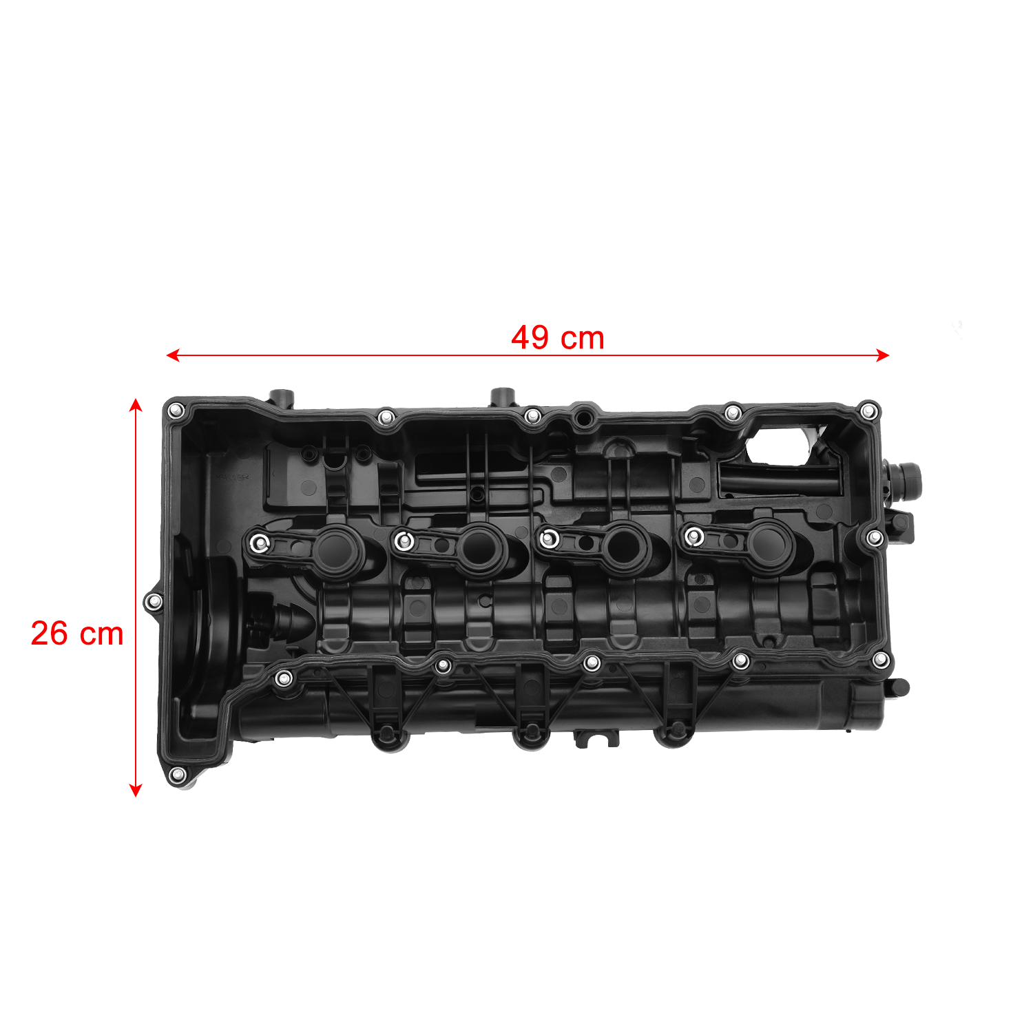 Cylinder Head Rocker Valve Cover with Gasket for BMW N47 3 Series E90 ...