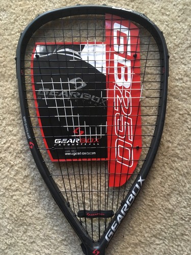 Gearbox GBX250 170g Unstrung (187 Strung) Racquetball Racquet 3 5/8 ...