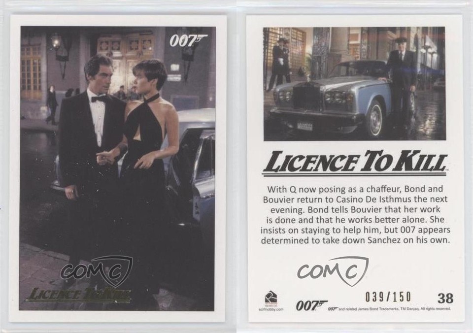 2016 Bond: 007 Classics Licence to Kill Gold James Bond With Q now ...
