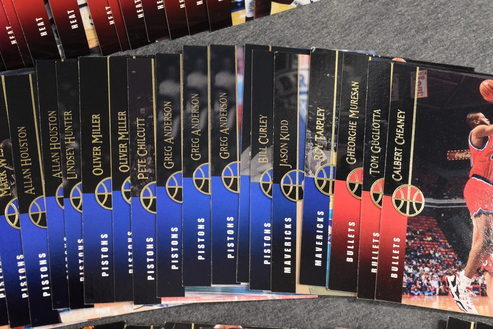 Vintage NBA Trading Cards Lot, Topps/Upper Deck 1990s, 225 Pieces | eBay