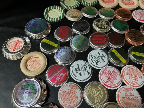 60 Vintage Soda Caps of Various Styles & Sizes " NOS" | eBay