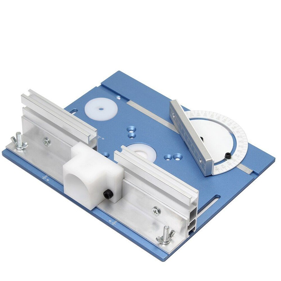 Aluminum Router Table Insert Plate Electric Wood Milling Flip Board ...