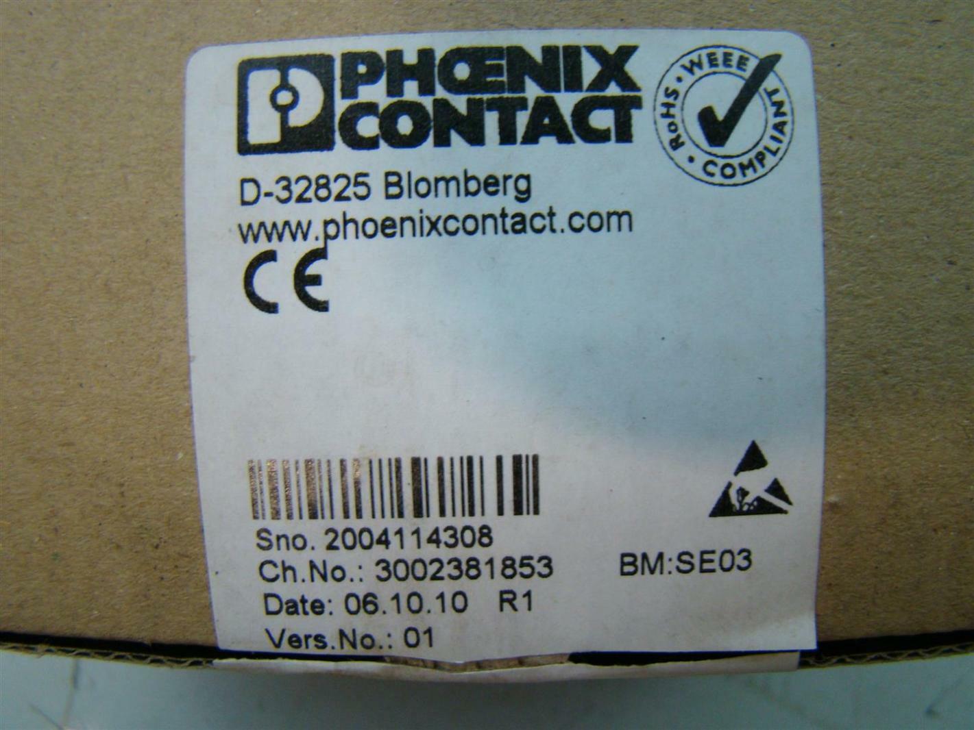 Phoenix Contact 2891013 D-32825 FLPSE2TX | eBay