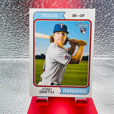 2023 Topps Heritage #384 Josh Smith Rookie | eBay