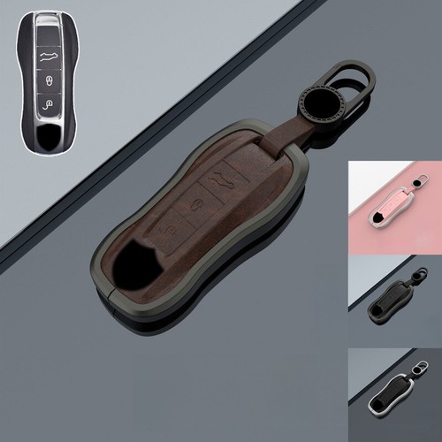 Aluminum Alloy Car Key Case Cover For Porsche Cayenne Panamera Taycan ...