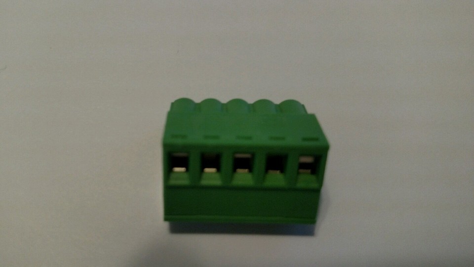 (QTY 10) 5 pin - 5.00mm / Pluggable Quick Connector - Terminal Block ...