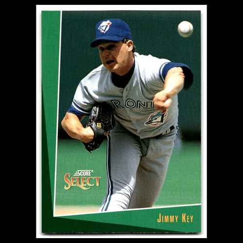 Jimmy Key #376 1993 Select Toronto Blue Jays Baseball Card MLB NM | eBay