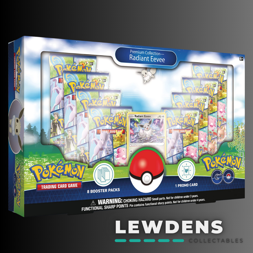 Radiant Eevee Premium Collection Box - New & Sealed - GO - Pokemon TCG ...