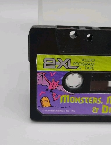 Vintage 1992 Tiger 2XL Robot 2-XL Monsters Myths and Dinosaurs Cassette ...