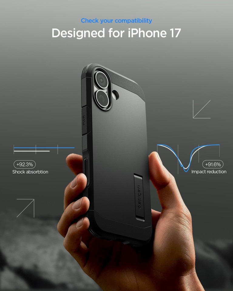 For iPhone 17 / Air | Spigen Tough Armor T Camera Button Mag Fit Case ...