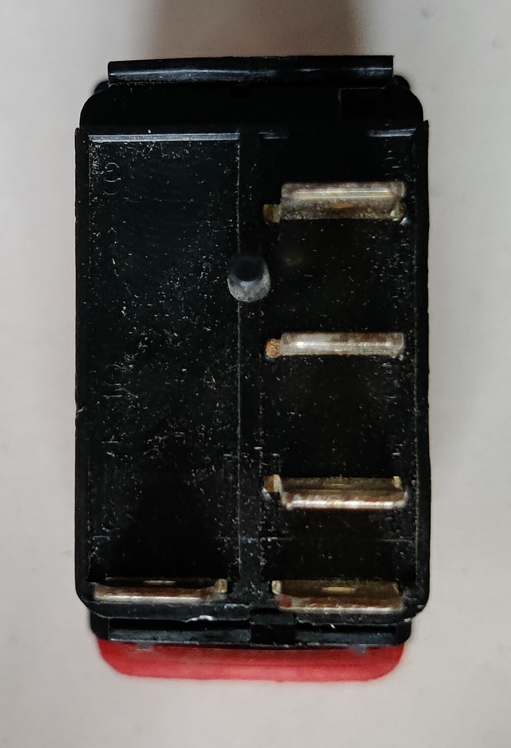 Carling V4D1 On/On 20A 12V Rocker Switch 1x Green Lamp Contura III Bus ...