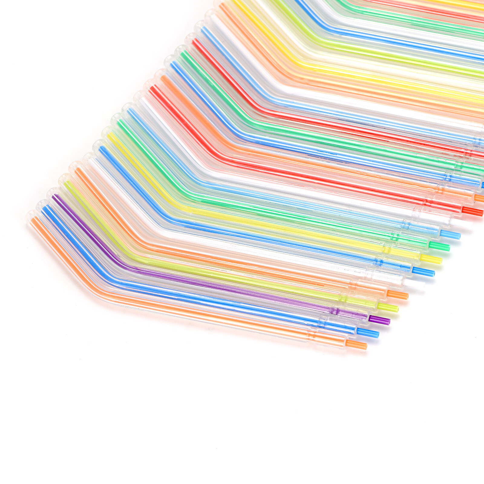 250pc Dental 3-Way Air Water Syringe Disposable Triple Nozzles Tubes ...