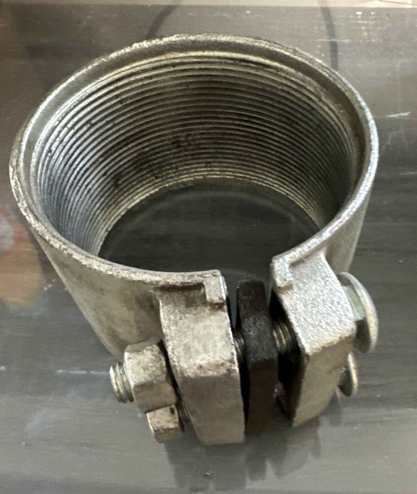 💥4" Malleable Rigid Split Conduit Coupling | eBay