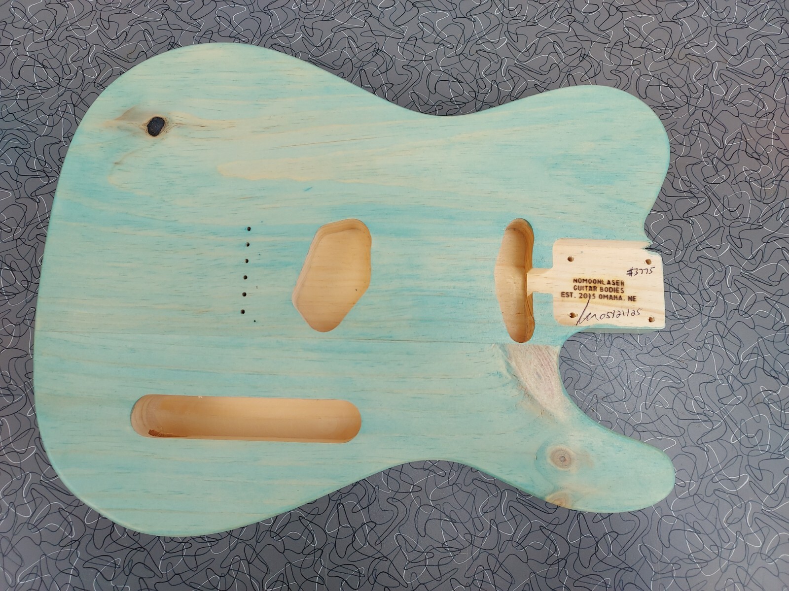 Guitar Body Telecaster Tele Style Nitro Finish Barncaster Pinecaster ...