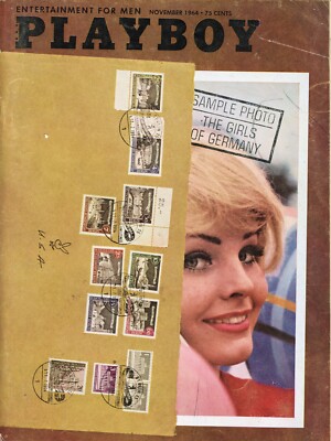 PLAYBOY NOVEMBER 1964 Kai Brendlinger Girls of Germany SportsCar Test ...