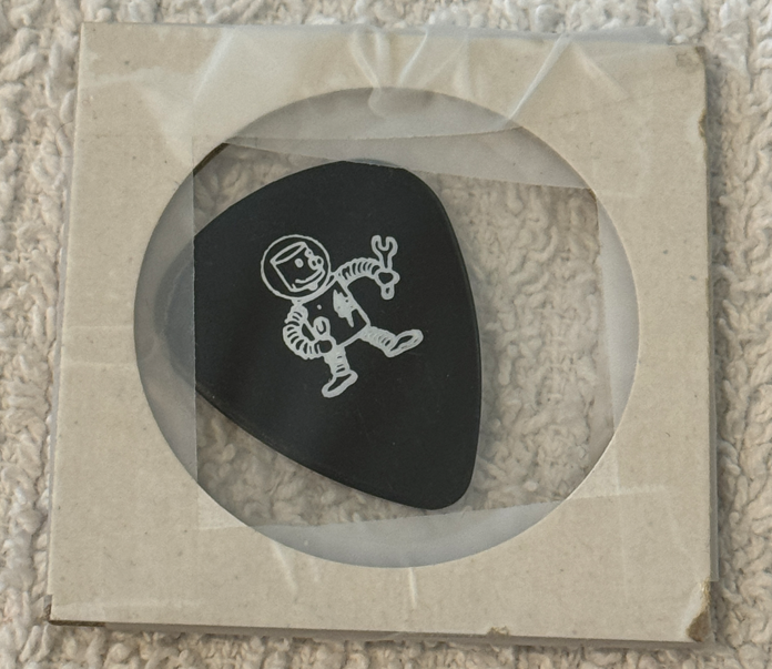 White Zombie Jay Yuenger Guitar Pick 1995 Tour Rob Zombie Stage Concert ...