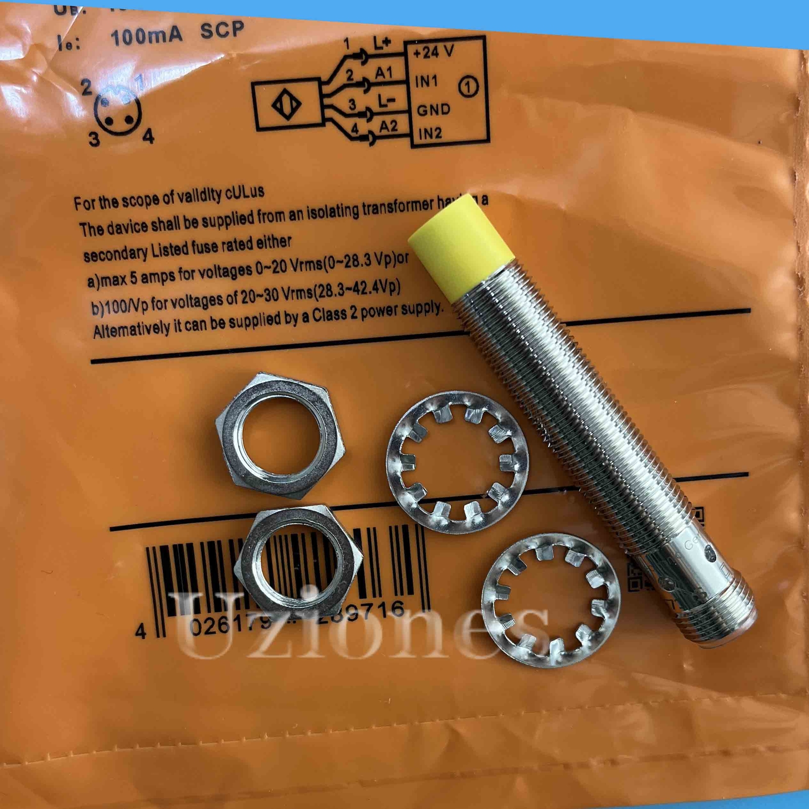 For IFM GF711S Inductive Proximity Switch Sensor 19.2-30 VDC 100mA PNP ...