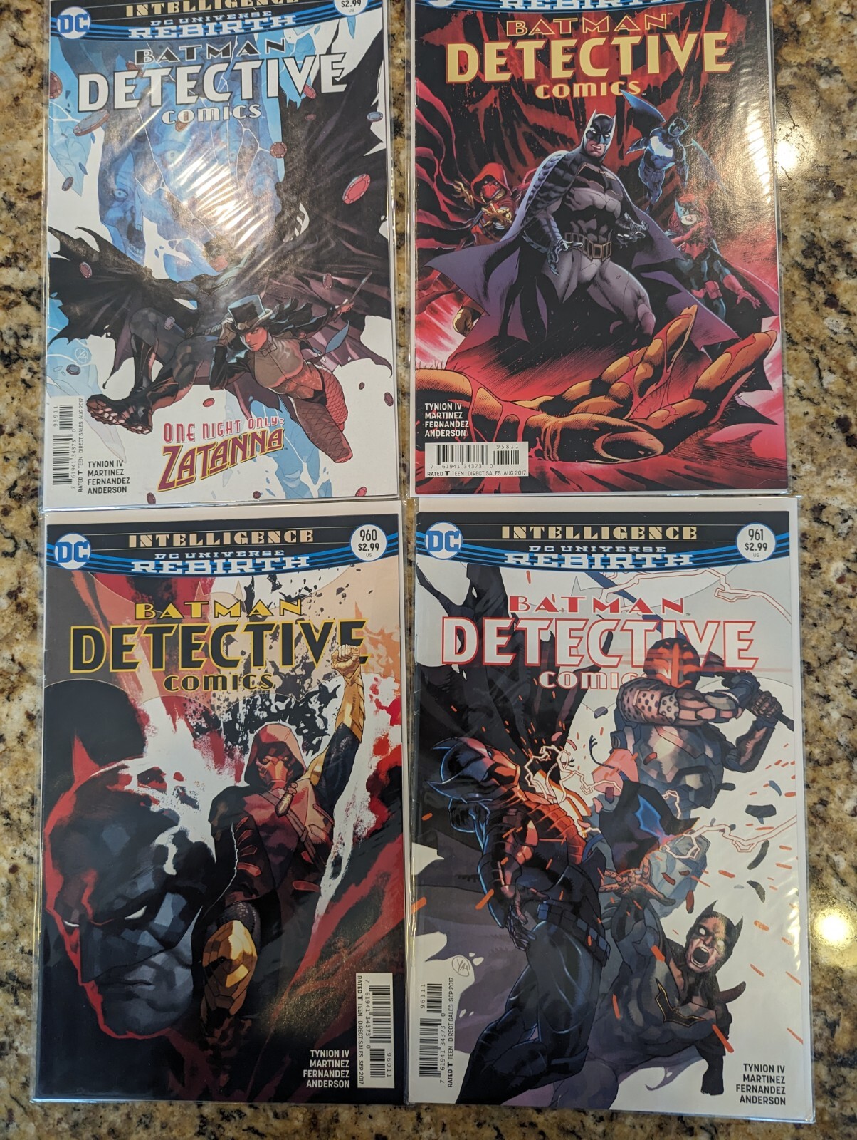 Batman: Detective Comics #958 959 960 961 962 Intelligence | eBay