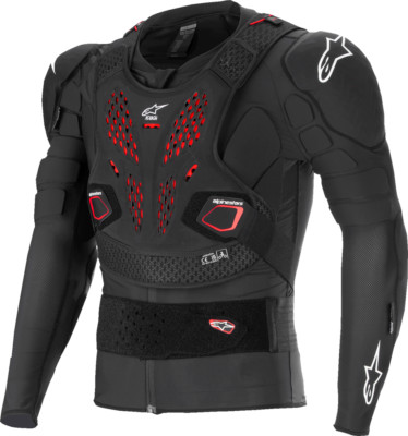 ALPINESTARS Bionic Pro v3 Plasma Protection Jacket - Black/Red/White ...