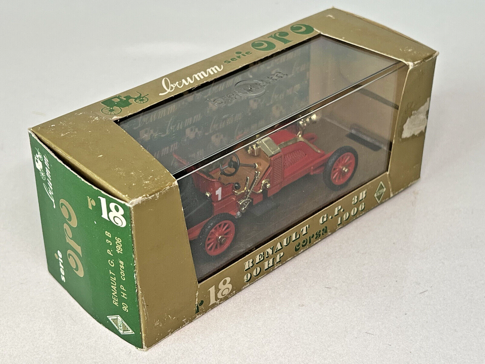 Brumm 1:43 Scale R18 1906 Renault G.P. 3B | eBay
