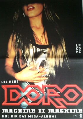 DORO 1995 PROMO ** orig. Promo Poster - Album Plakat - DIN A1 | eBay.de
