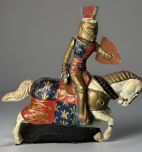 Courtenay Edward III Heraldic Knight Mounted Lead Figure | eBay