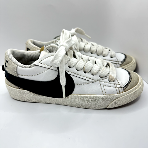 Nike Womens Blazer Low 77 Jumbo DQ1470-101 White Casual Shoes Sneakers ...