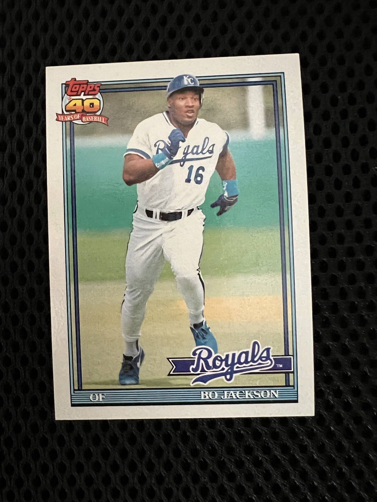 1991 Topps - #600 Bo Jackson Error Card Perfect Centering Mint | eBay