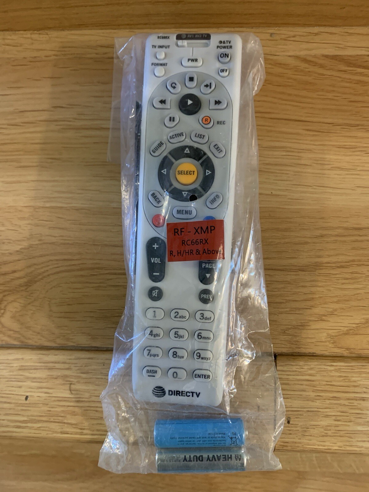 Direct TV RC 66 RX Universal Remote Control Gray & Black New | eBay
