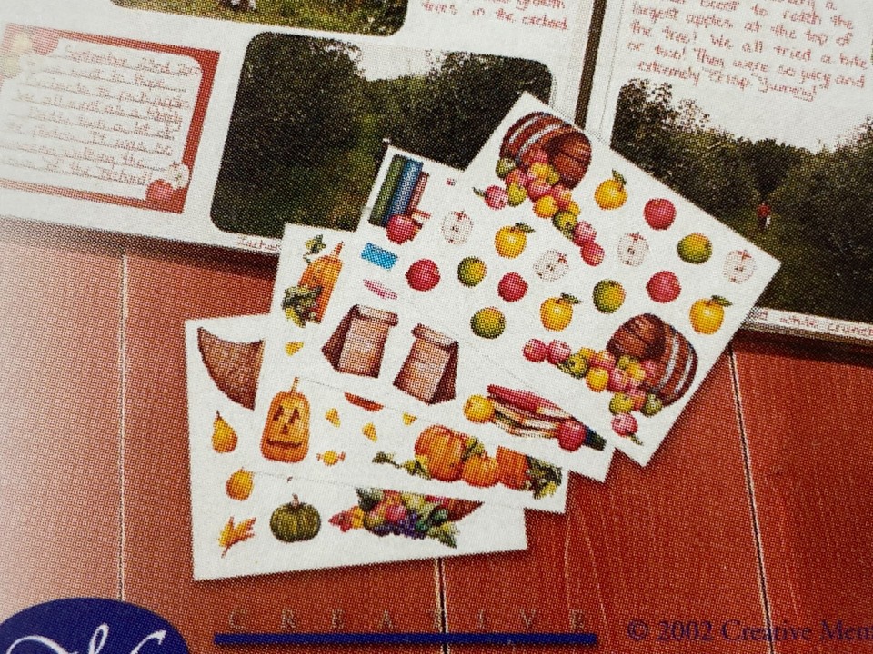 Creative Memories Sticker Pack Block Sheets VINTAGE Style YOU PICK | eBay