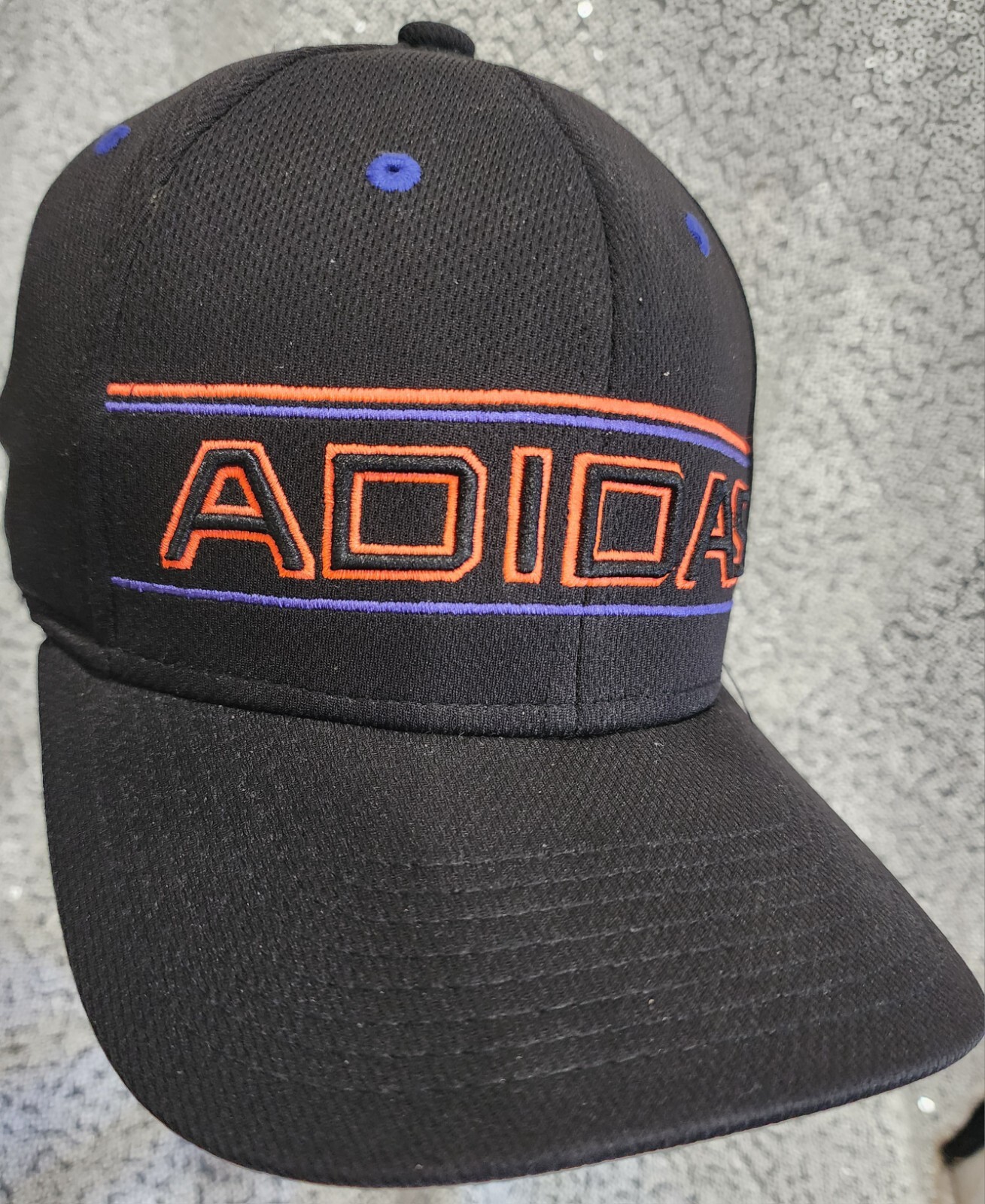 ADIDAS Mens Hat Cap Stretch Fit A-Flex Baseball S/M … - Gem