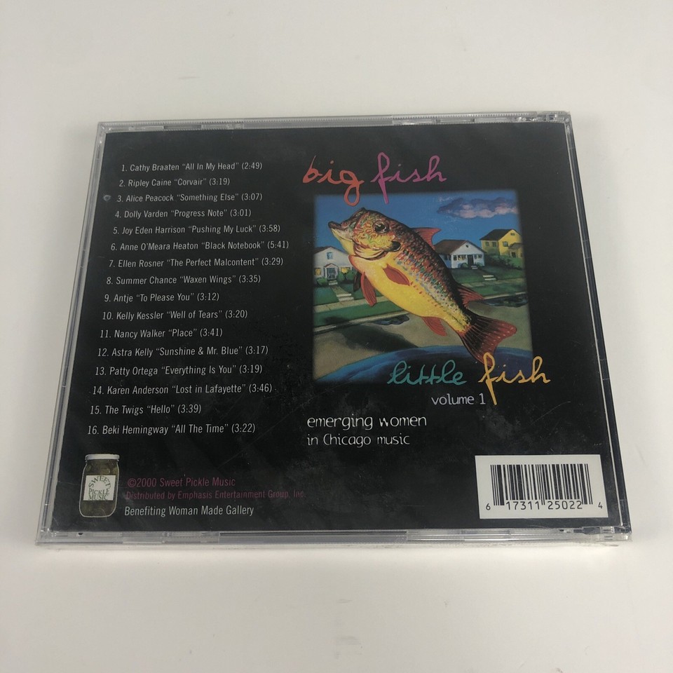 Big Fish Little Fish Vol.1 Emerging Women in Chicago Music CD Various ...