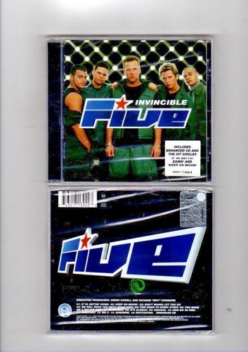 FIVE - INVINCIBLE - CD NUOVO SIGILLATO 743217139223 | eBay