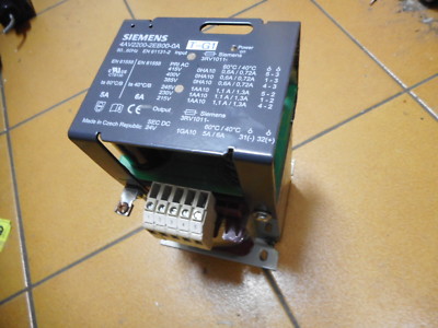SIEMENS POWER SUPPLY -- 24VDC output Isolating Transformer -- 4AV2200 ...