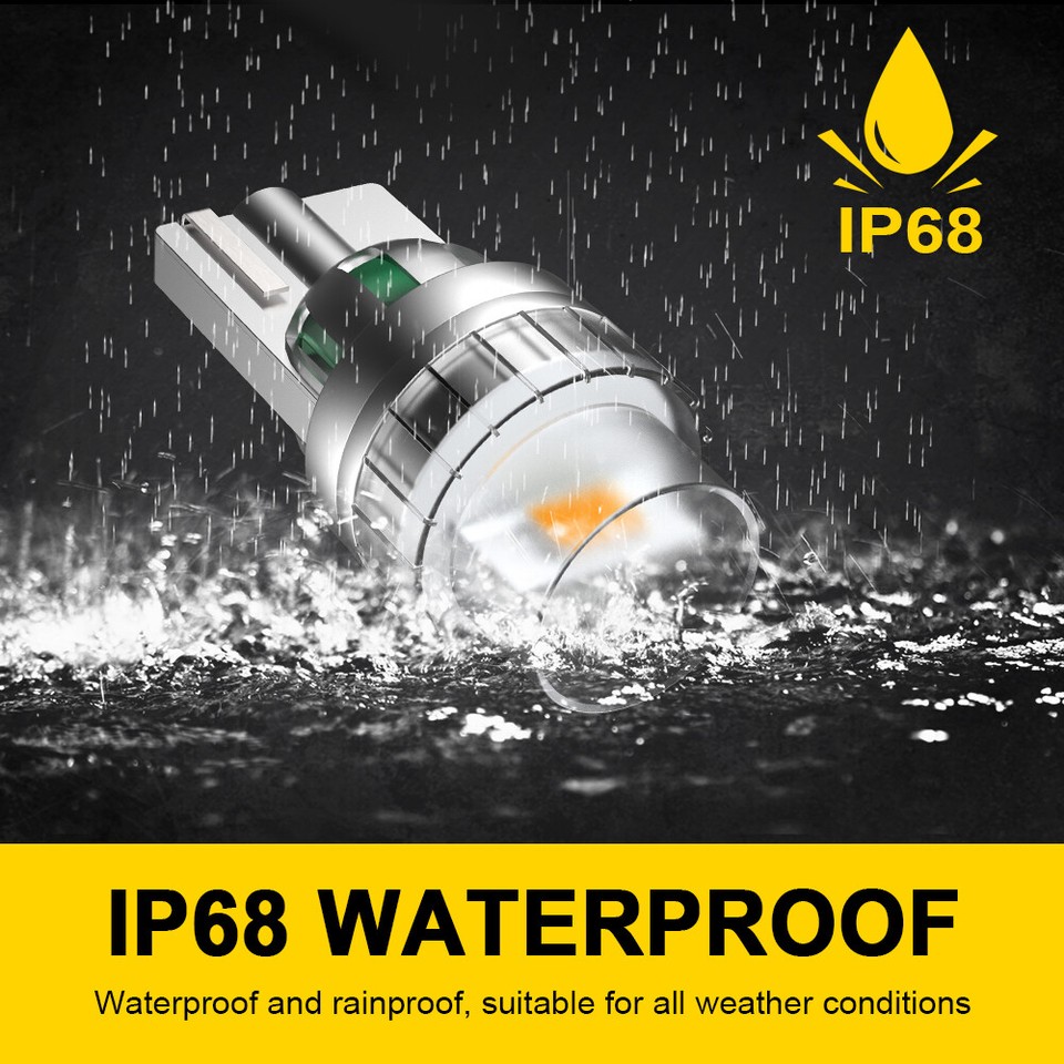 Amber T10 168 194 LED Side Light Bulb For Toyota RAV4 Tacoma Corolla ...