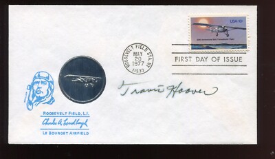 Travis Hoover Doolittle Raider Signed Cover LV9683 | eBay