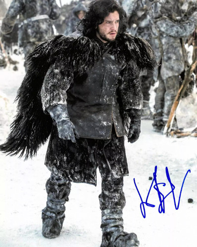 Kit Harington Autographed 8x10 Jon Snow Game of Thrones Signed Reprint ...