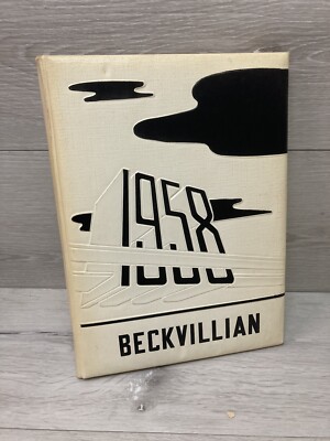 1958 ‘58 Beckville High SCHOOL YEARBOOK, Texas TX The Beckvillian ...