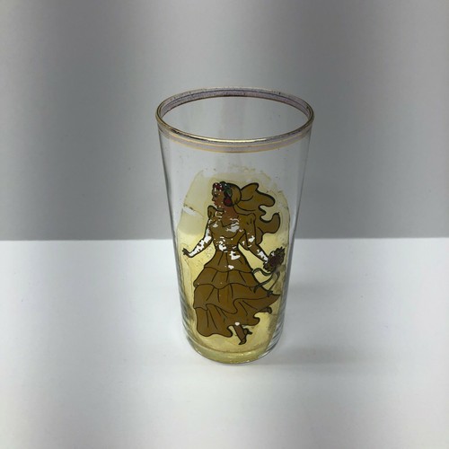 Vintage Pin Up Girl Peek A Boo Drinking Glass | eBay