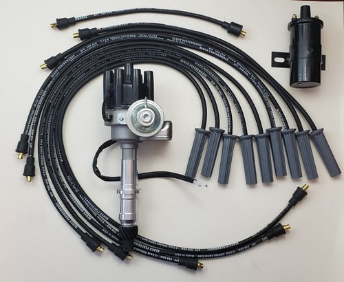 PONTIAC 350 400 455 SMALL FEMALE CAP HEI DISTRIBUTOR + 8.5MM WIRES ...