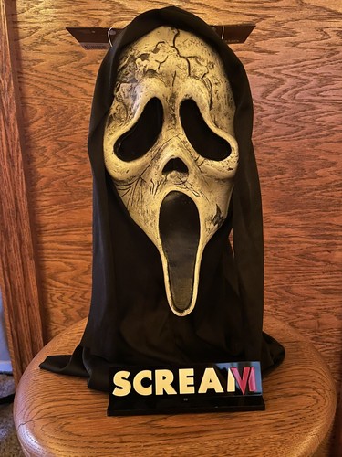 Scream 6 Cracked Ghostface Mask (Billy Loomis) 3-D Printed Display | eBay