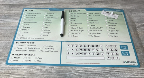 EZ Board Vidatak Patient Communication Board | eBay