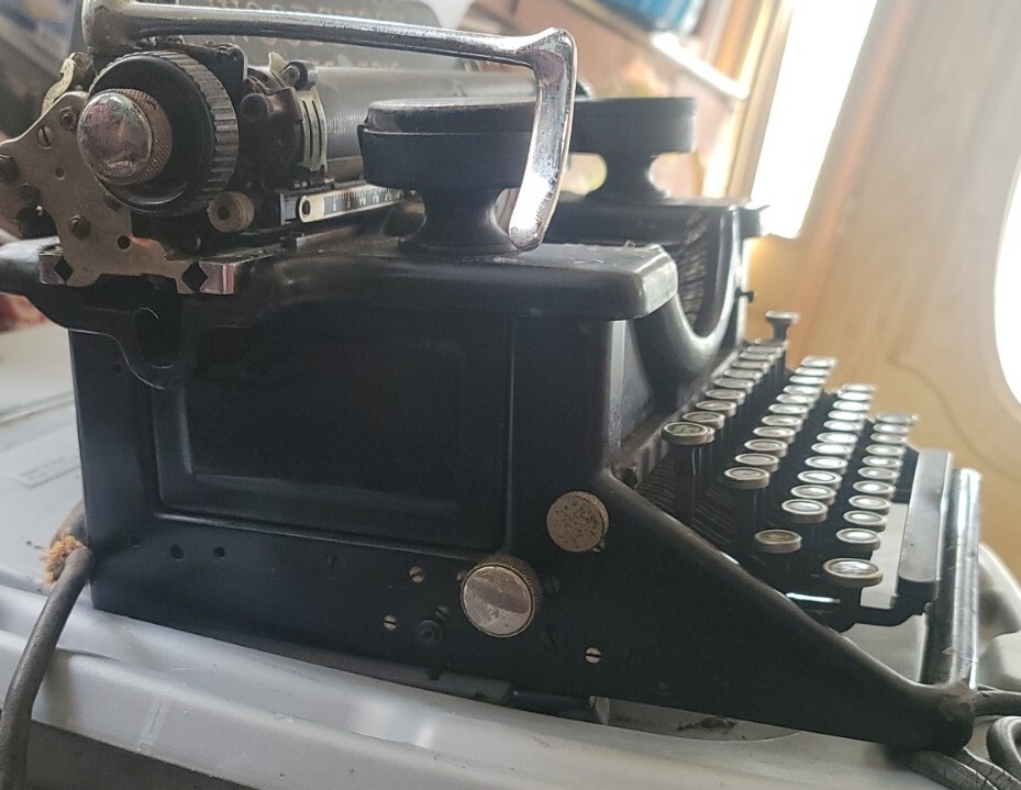 Rare Antique Early Electric Typewriter Woodstock Electric As Found | eBay